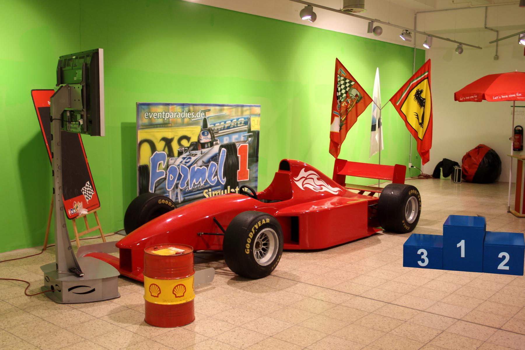 Formel 1 Simulator – Live Eventservice